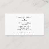 Therapist Counselor Business Card | Zazzle