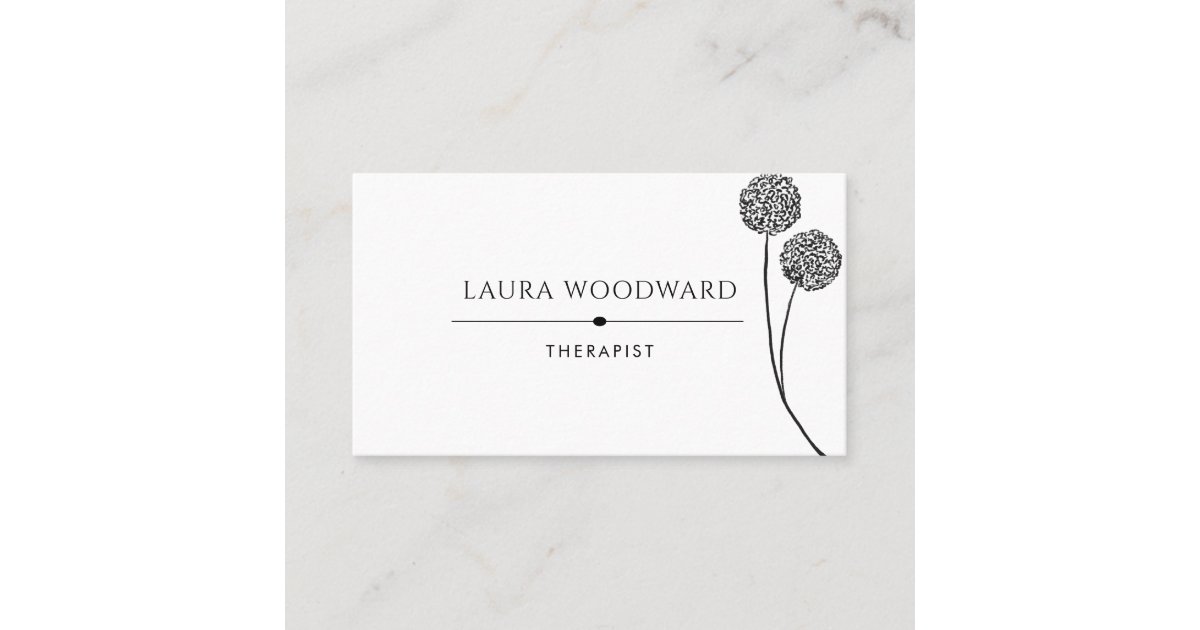 Therapist Counselor Business Card | Zazzle
