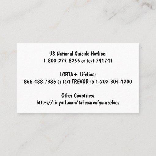 There Is Always Hope - Lifeline Card | Zazzle