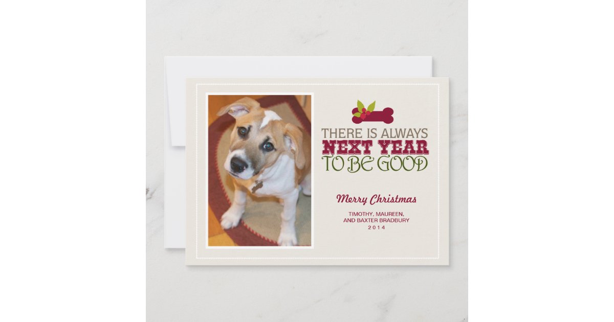 There is Always Next Year | Holiday Photo Card | Zazzle