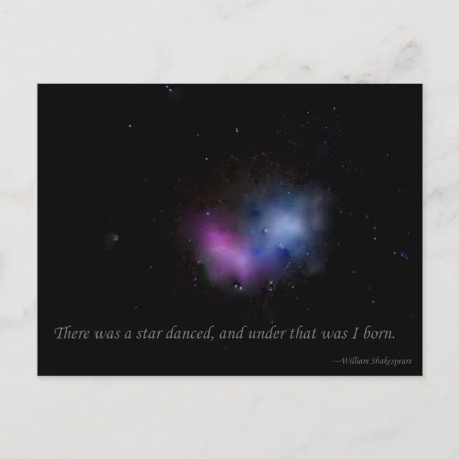There was a star danced postcard | Zazzle