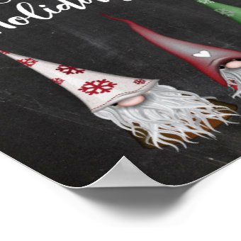 There's Gnome Place Like Home For the Holidays Poster | Zazzle