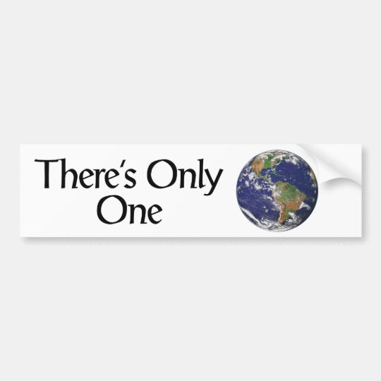 There's Only One Bumper Sticker | Zazzle.com