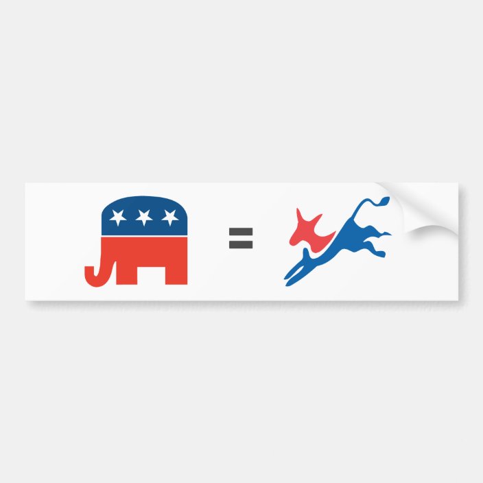 They Are The Same Bumper Sticker | Zazzle.com