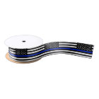 Law Enforcement Police Thin Blue Line Satin Ribbon | Zazzle.com