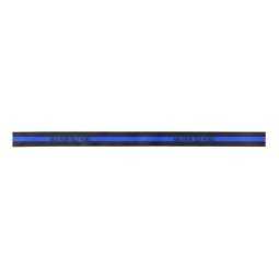 Thin Blue Line Custom Text Ribbon | Zazzle