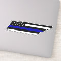 Thin Blue Line Flag Tennessee Sticker | Zazzle