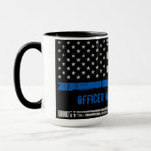 Thin Blue Line Gift - Law Enforcement USA - Police Mug | Zazzle