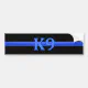 Thin Blue Line & K9 Bumper Sticker | Zazzle