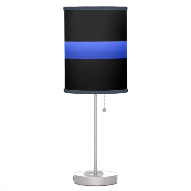 Thin Blue Line Lamp | Zazzle