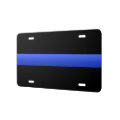 Thin Blue Line License Plate | Zazzle