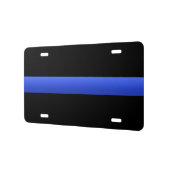 Thin Blue Line License Plate | Zazzle