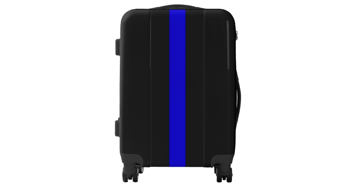 Thin Blue Line Luggage | Zazzle
