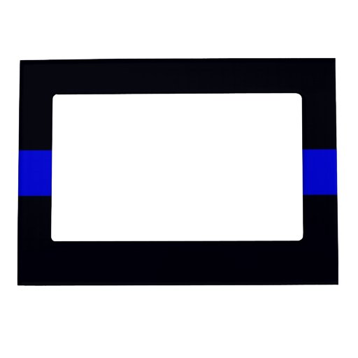 Thin Blue Line Picture Frame | Zazzle