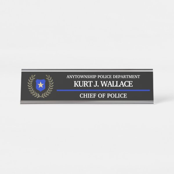 Police Chief Gifts on Zazzle