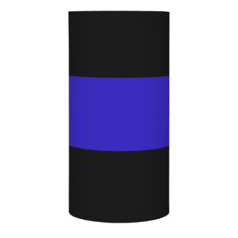 Thin Blue Line Police Candle | Zazzle