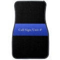 Thin Blue Line Police Car Mats | Zazzle