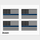 Thin Blue Line Support Police Sticker | Zazzle