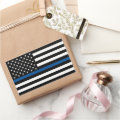 Thin Blue Line Support Police Sticker | Zazzle