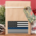 Thin Blue Line Support Police Sticker | Zazzle