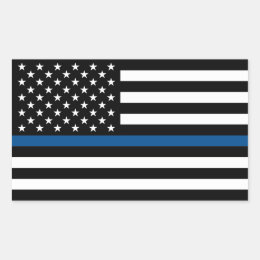 Thin Blue Line Stickers | Zazzle