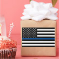 Thin Blue Line Support Police Sticker | Zazzle