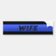 Thin Blue Line Wife Bumper Sticker | Zazzle