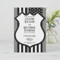 Thin Gray Line Badge Invitation | Zazzle