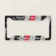 Thin Red Line Flag Fallen Firefighter Memorial License Plate Frame | Zazzle