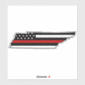 Thin Red Line Flag Tennessee Sticker | Zazzle