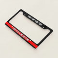 Thin Red Line Your Text on a License Plate Frame | Zazzle