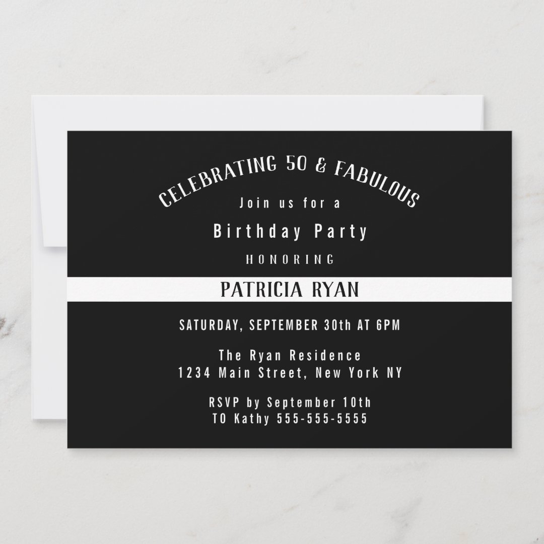 Thin White Line EMS EMT Flag Birthday Party Invitation | Zazzle