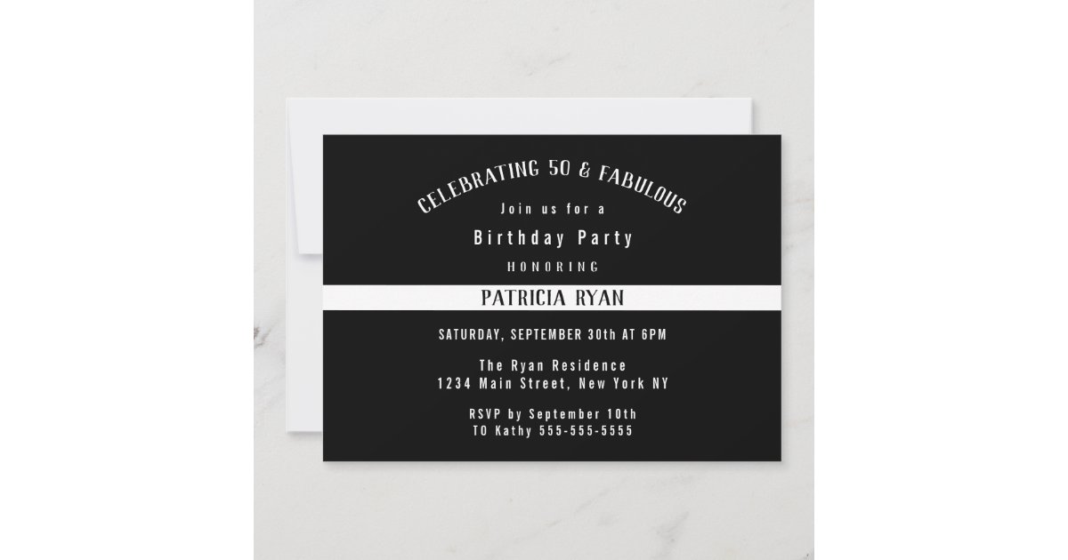 Thin White Line EMS EMT Flag Birthday Party Invitation | Zazzle