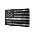 Thin White Line EMS Medical Aluminum License Plate | Zazzle