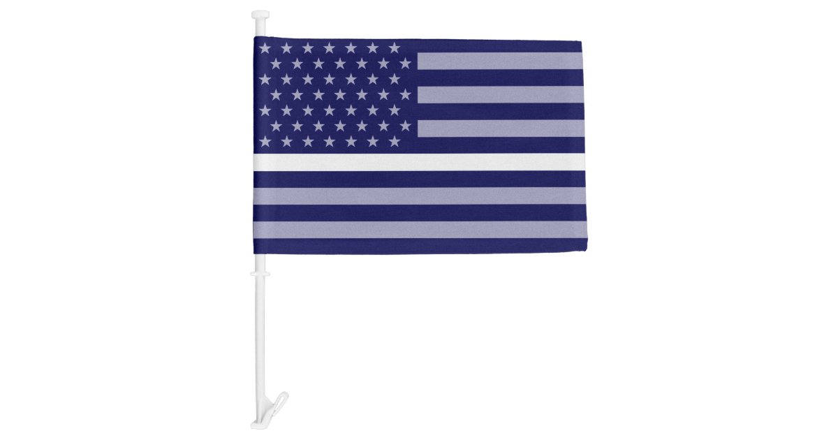 Thin White Line Flag | Zazzle