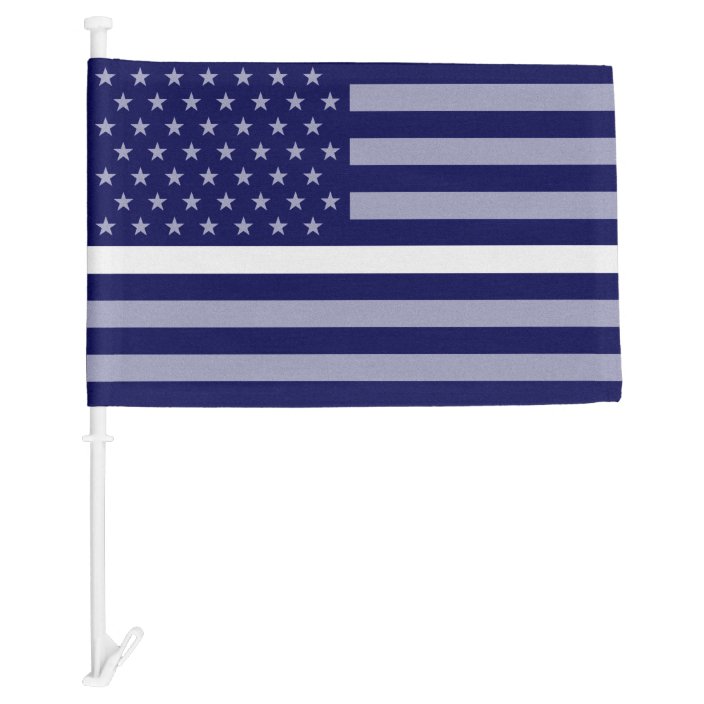 Thin White Line Flag | Zazzle.com