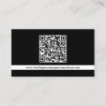 Thin White Line Flag Custom Paramedic EMS QR Code Business Card | Zazzle