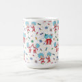 Thing One Thing Two Celebration Pattern Coffee Mug | Zazzle
