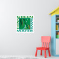 Think Green, Save Water Poster | Zazzle