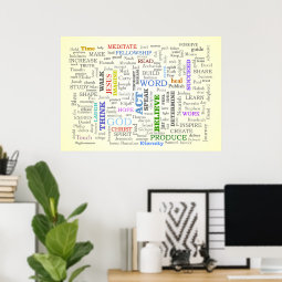 Think on These Things Poster | Zazzle