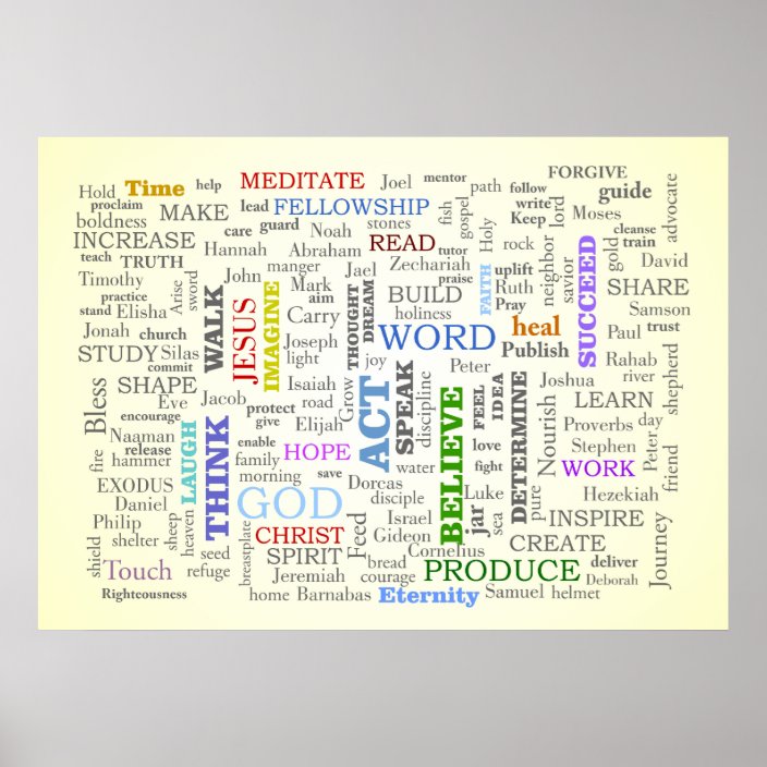 Think on These Things Poster | Zazzle.com