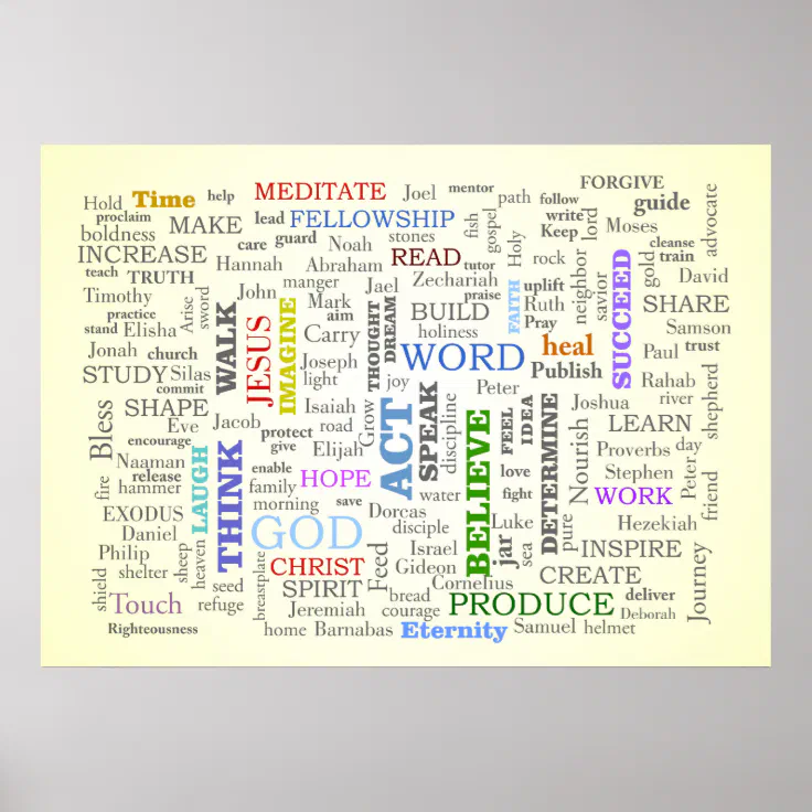 Think on These Things Poster | Zazzle