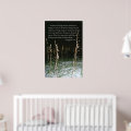 Think on these Things Scripture poster - Version B | Zazzle