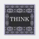 Think - One Word Quote For Motivation Magnet | Zazzle
