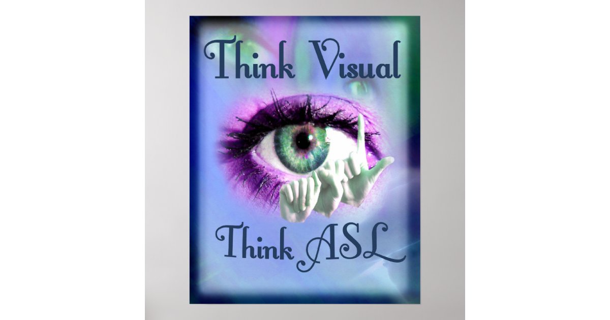 Think Visual 2012 poster | Zazzle