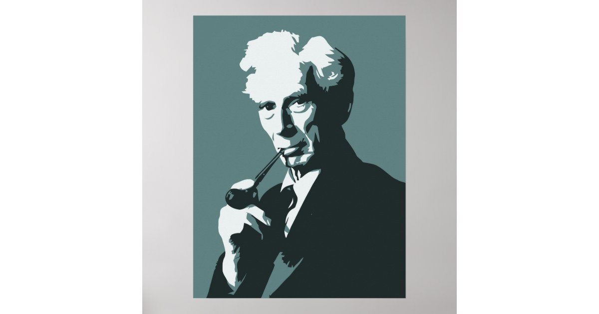 Thinkers - Bertrand Russell Poster | Zazzle