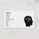 Thinking About Sound Business Card | Zazzle