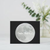 Thinking About You Full Moon Postcard | Zazzle