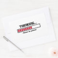 Thinking Loading Bar Please Be Patient Rectangular Sticker | Zazzle