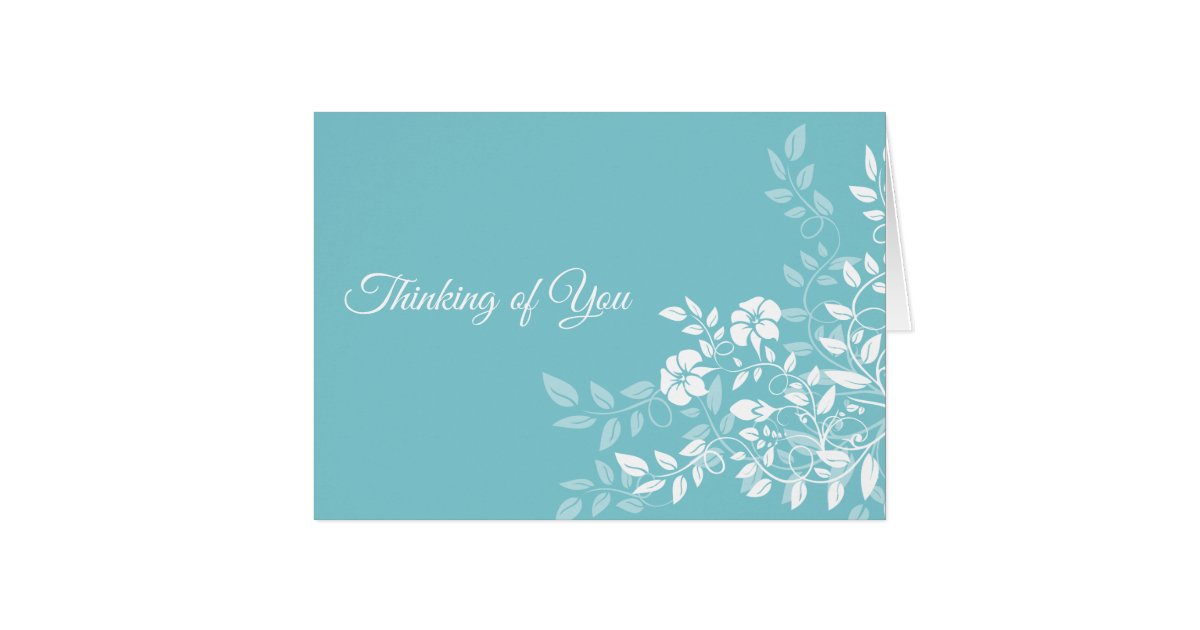 Thinking of You Note Card | Zazzle
